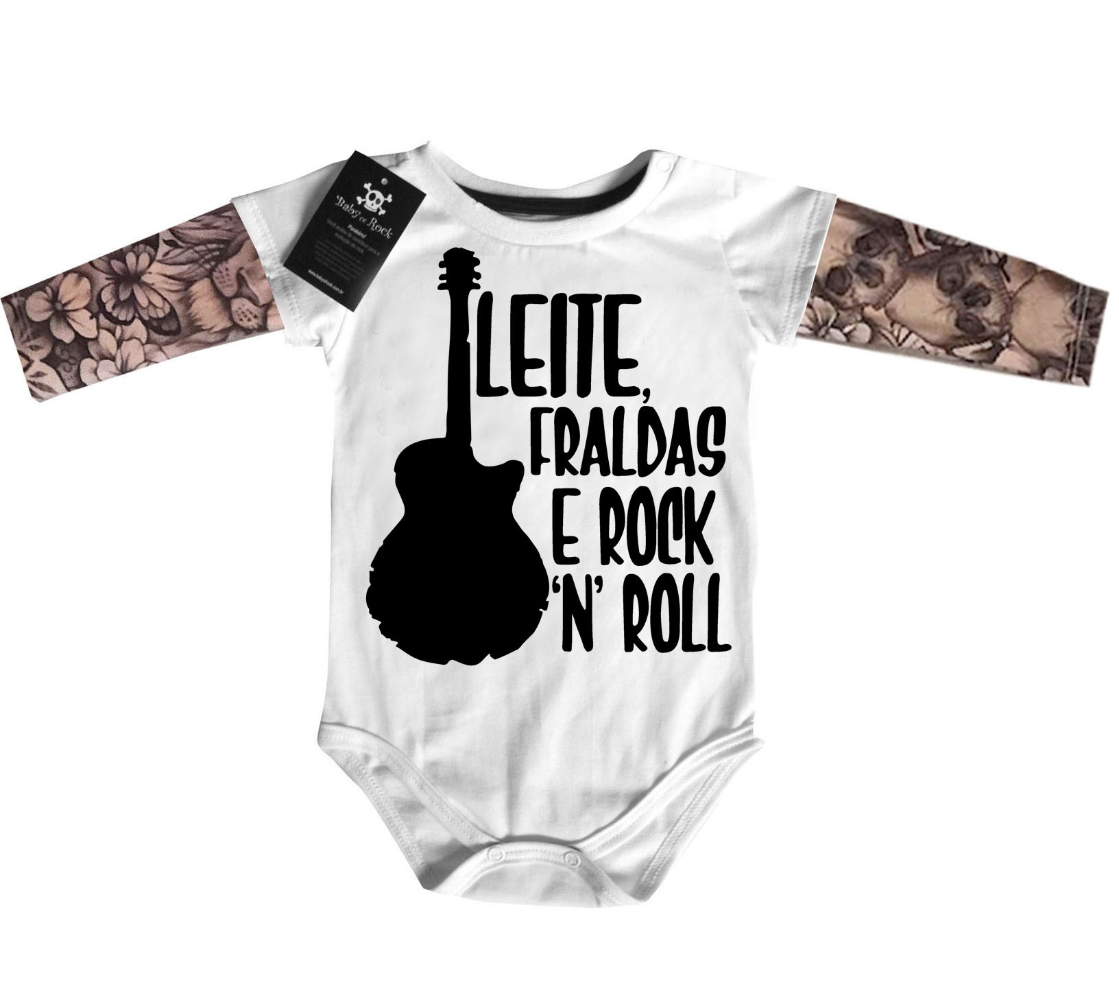 Rock Baby | Rock Baby Rock com Manga tatoo