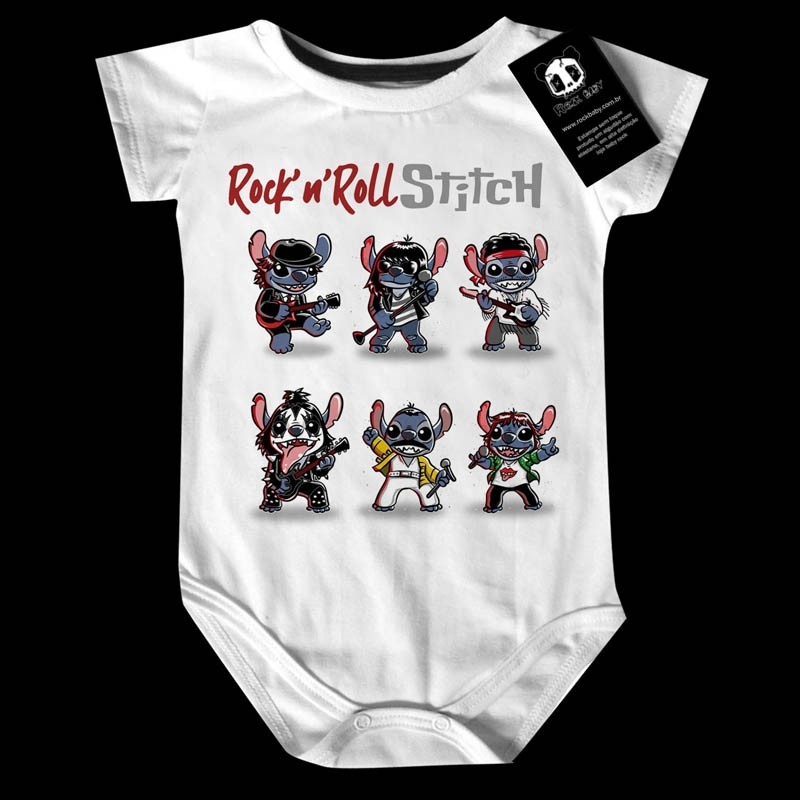Rock Baby | Body Bebê Rock Stitch